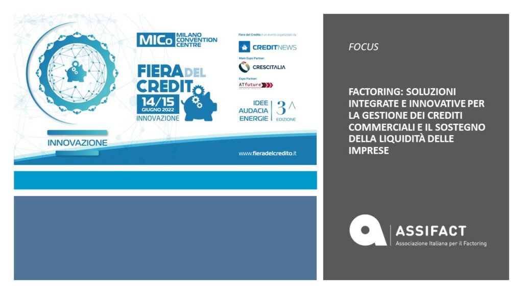Il factoring alla Fiera del Credito 2022 | Video dell’evento – Assifact